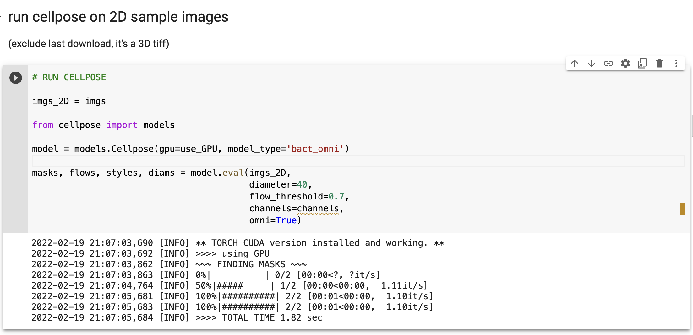 Omnipose Oversegmentic · Issue 445 · Mouselandcellpose · Github