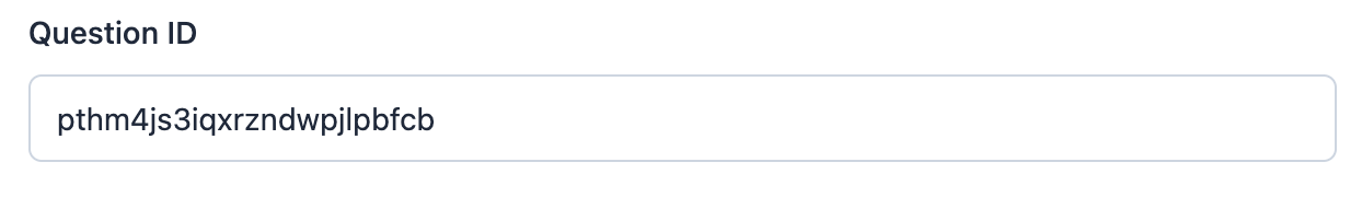 [FEATURE]: "Auto Generate" Button next to Question ID · Issue #1025 · formbricks/formbricks · GitHub