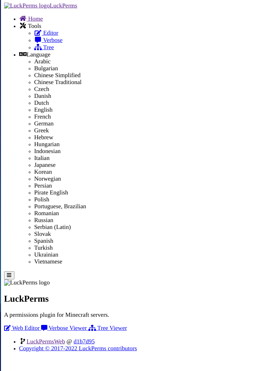 Broken styles in production · Issue #432 · LuckPerms/LuckPermsWeb · GitHub