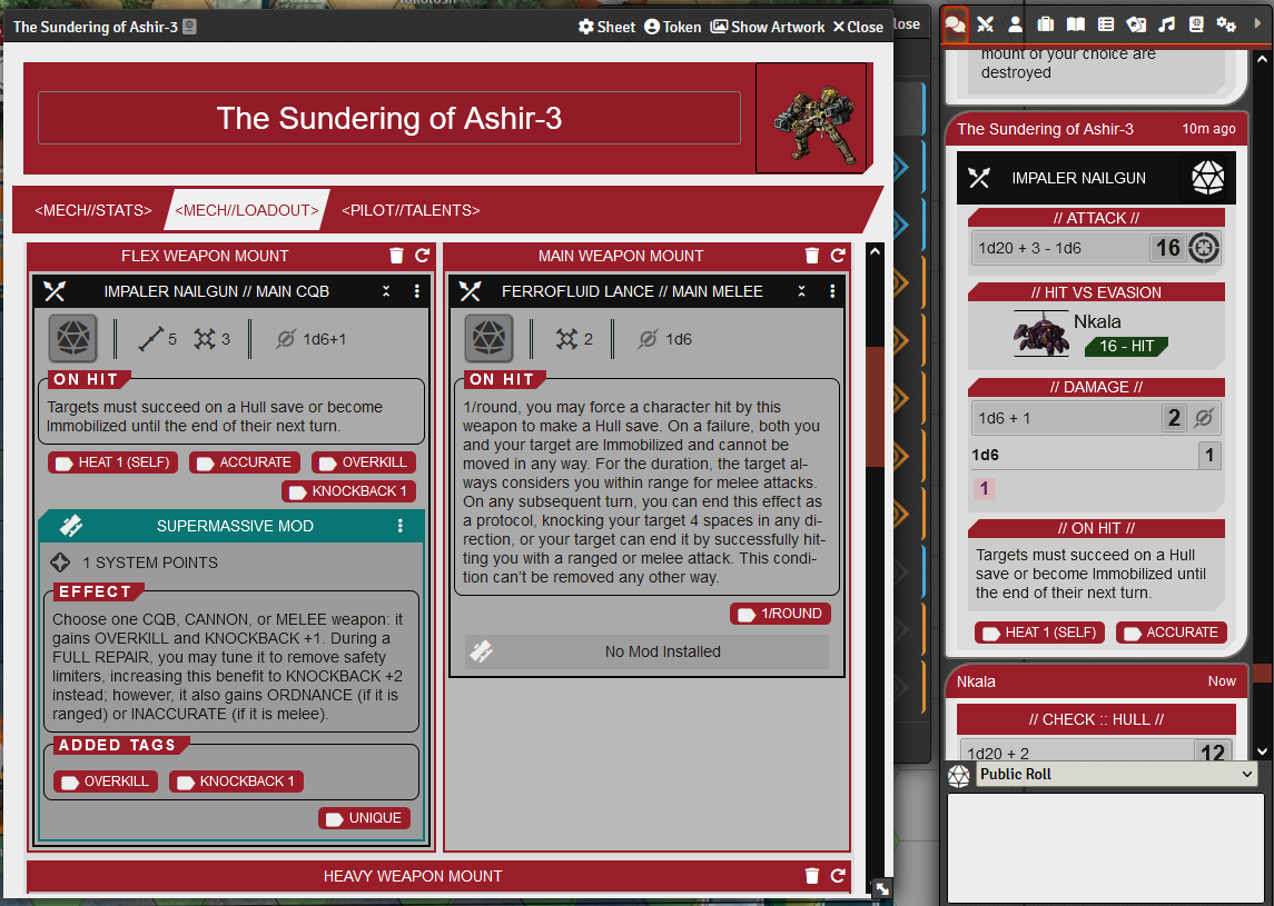 [BUG] Added Tags from Mods not included in weapon attack · Issue #538 · Eranziel/foundryvtt ...