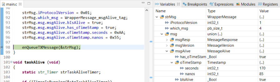 Data misalignment · Issue #716 · nanopb/nanopb · GitHub