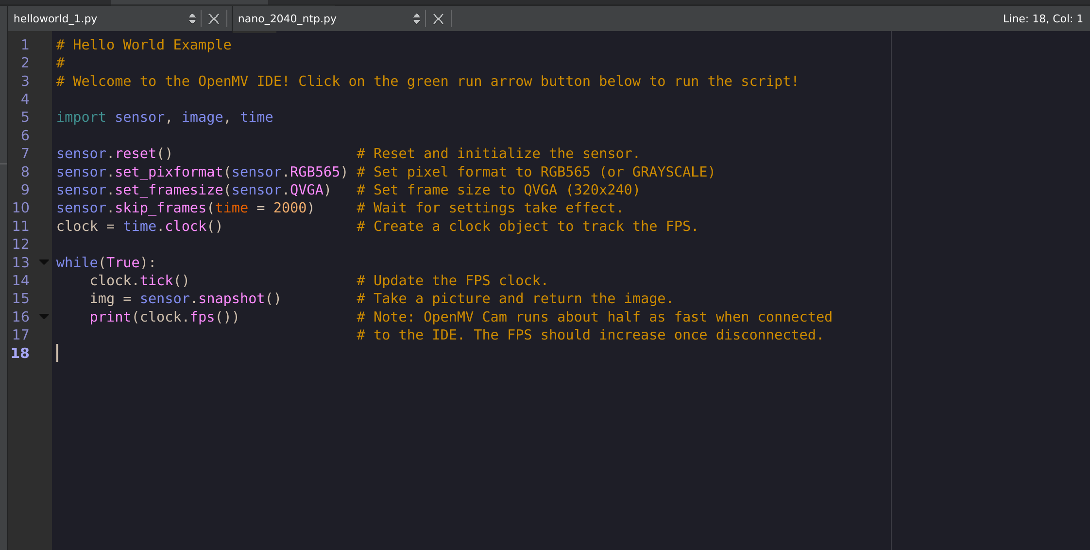 Tabs Need Some Improvments · Issue 127 · Openmvopenmv Ide · Github 8176