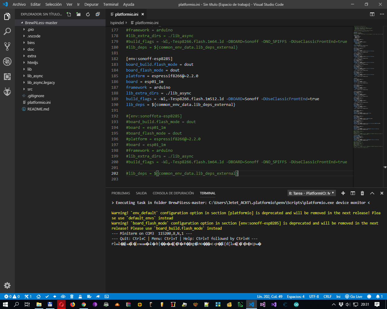 Ispindel from localhost · Issue #289 · universam1/iSpindel · GitHub