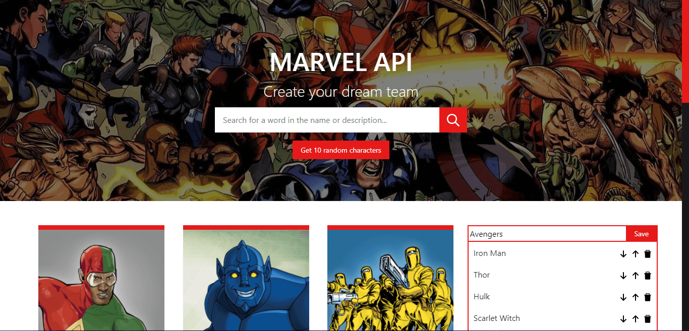 GitHub - GaetanMoreau/marvel-api