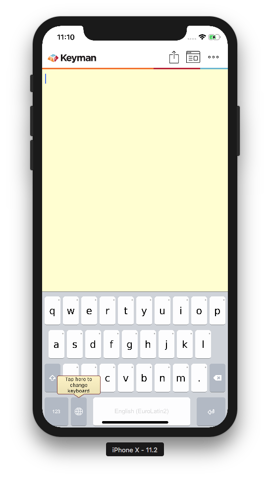 [iOS] Landscape keyboard sized incorrectly on iPhone X · Issue #444 ...