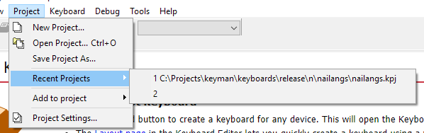 [Developer] Untitled projects appear in the Recent Projects menu ...