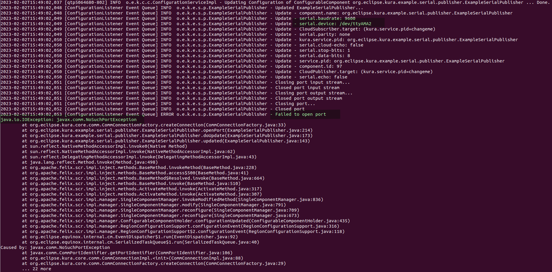 Eclipse Kura can't access additional UARTs in Raspberry Pi 4 · Issue #4360 · eclipse-kura/kura ...