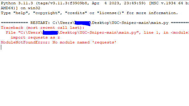 Problems with main.py · Issue #28 · J3ldo/UGC-Sniper · GitHub