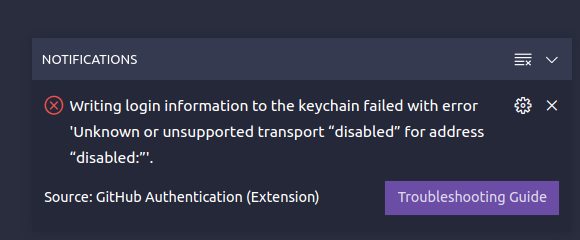 Cannot sign in to Github through vscode · Issue #107164 · microsoft/vscode · GitHub
