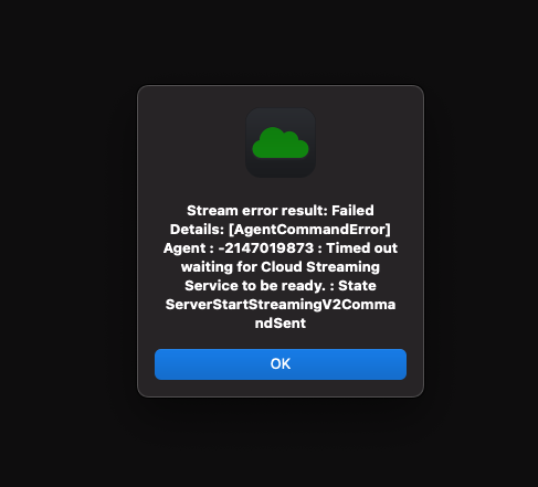 Beta 10 - stuck on "we are getrting your stream ready" · Issue #896 · unknownskl/greenlight · GitHub