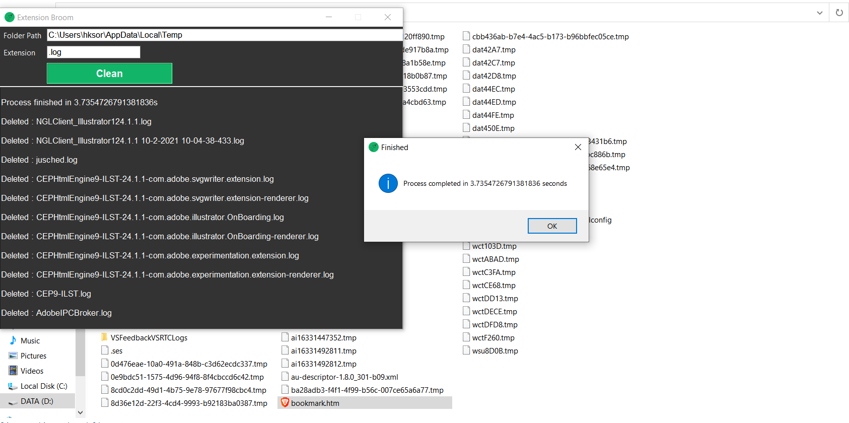 GitHub - hksoriginal/Extension-Broom: Automate the Boring task of deleting files with a ...
