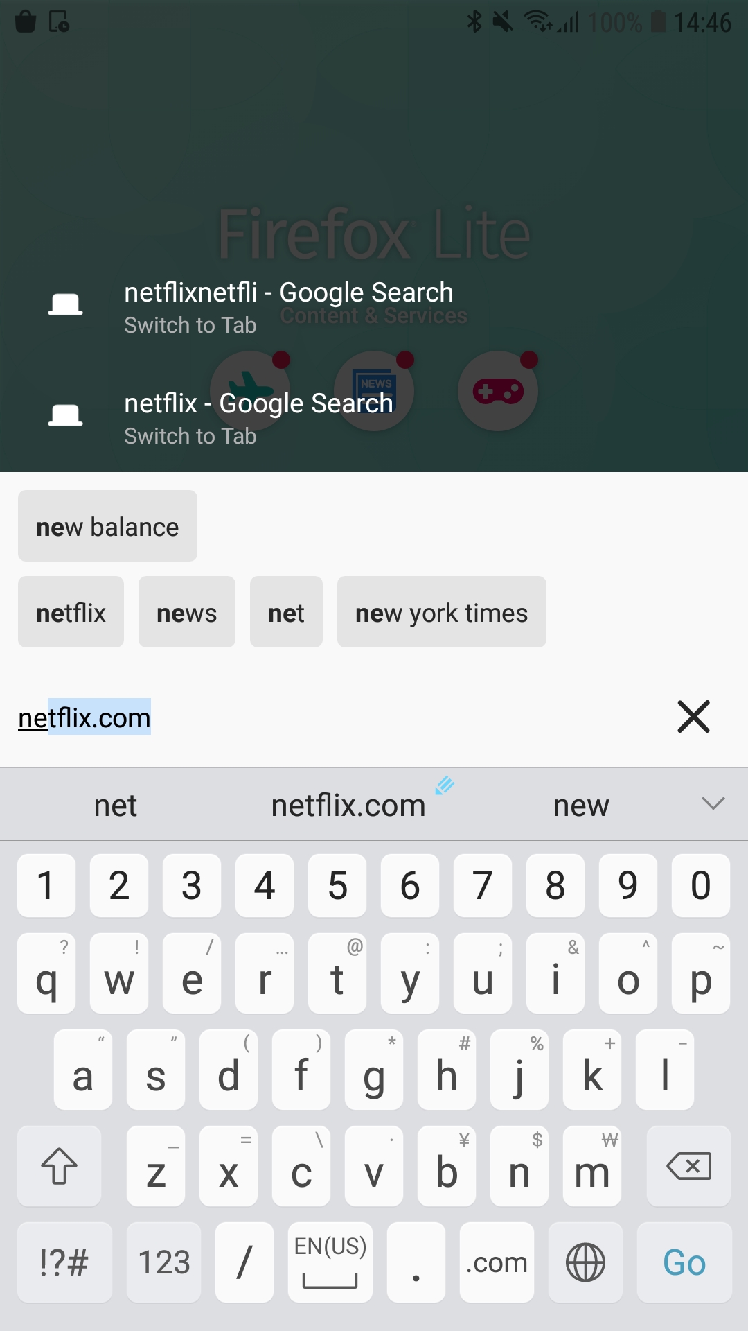 [Feature] Awesome bar - Open tab 4/8 · Issue #5039 · mozilla-mobile/FirefoxLite · GitHub