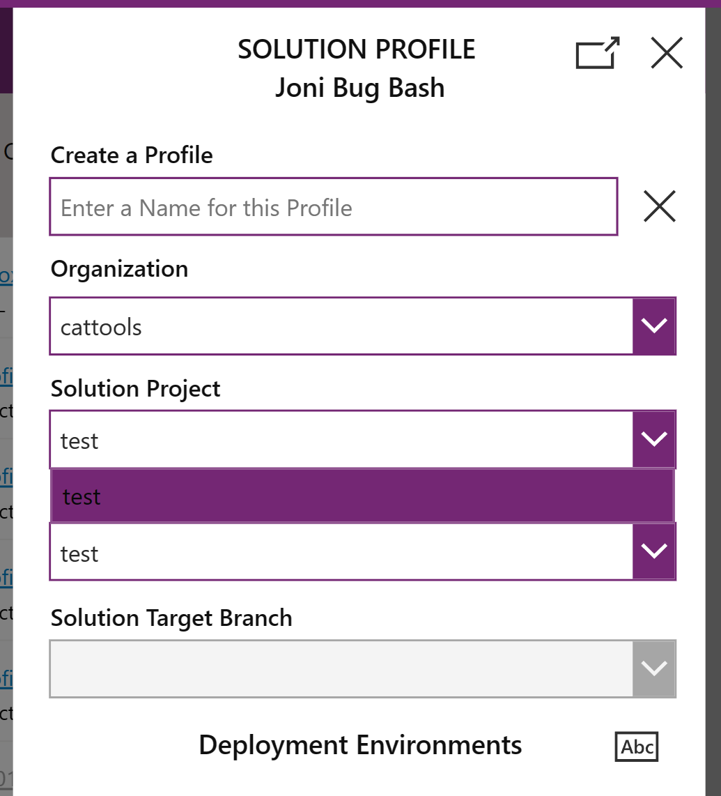[alm Accelerator Bug] Solution Project Not Showing Up For Organization · Issue 4722