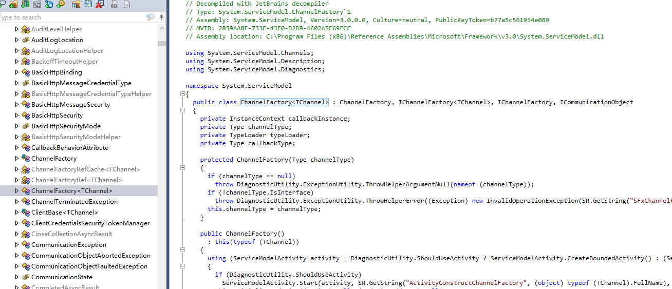 how to import a generic class of C#，like "ChannelFactory " · Issue #723 · IronLanguages ...