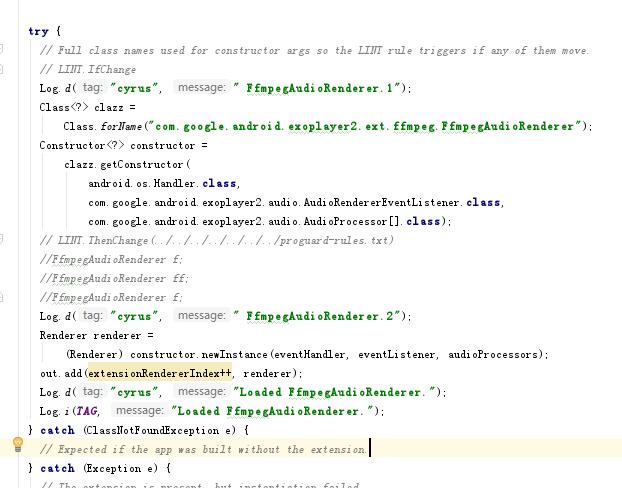 ffmpeg extension support for exoplayer. But cannot play audio-format ...