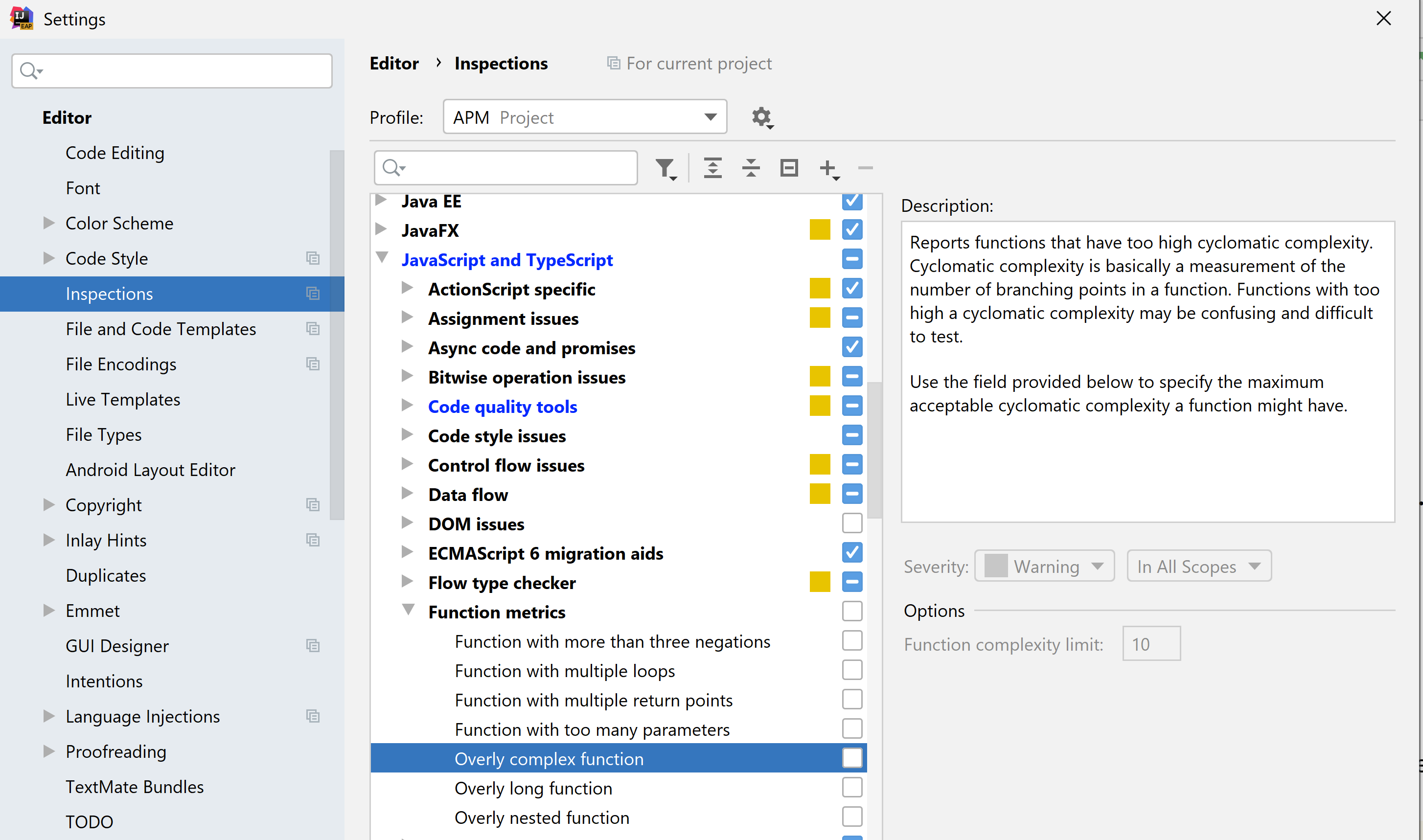 Webstorm support · Issue #25 · JetBrains/resharper-cyclomatic-complexity · GitHub