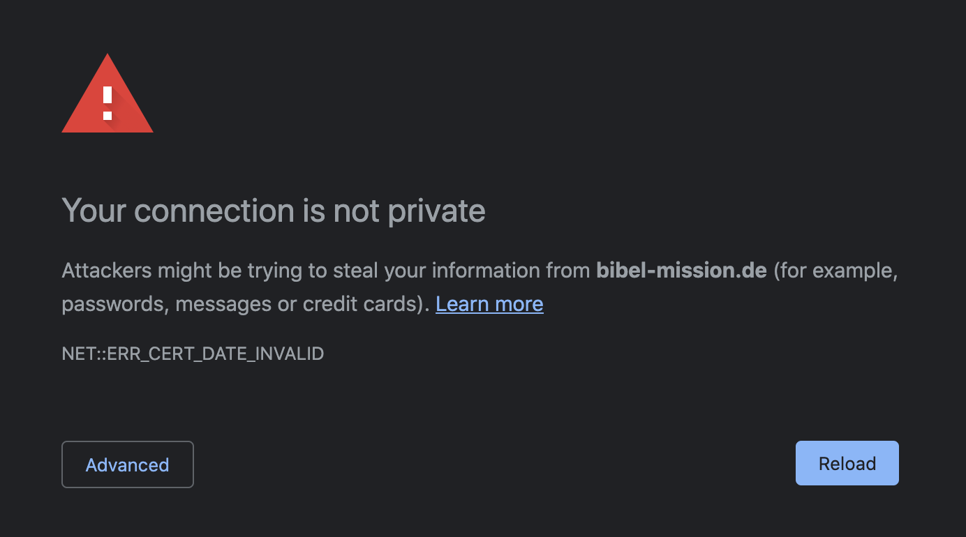 Net Err Cert Date Invalid · Issue 228 · Evertramos Nginx Proxy Automation · Github