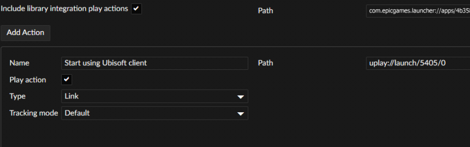 Ability to see the "library integrated play action" action · Issue #3217 · JosefNemec/Playnite ...