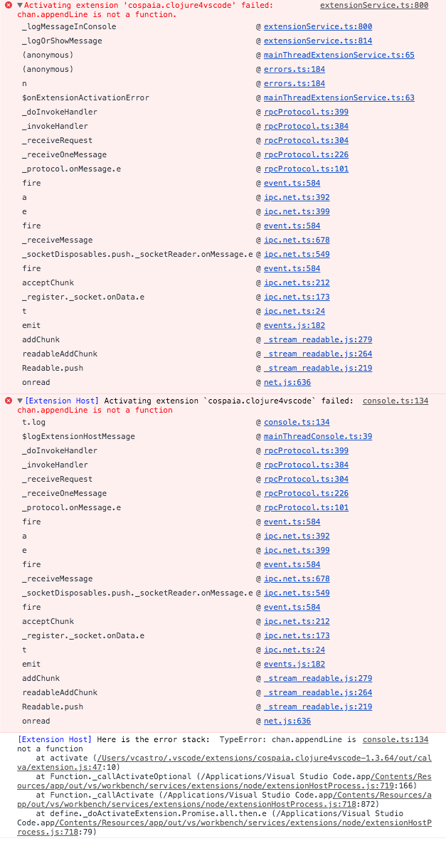 command 'calva.connect' not found · Issue #144 · BetterThanTomorrow/calva · GitHub