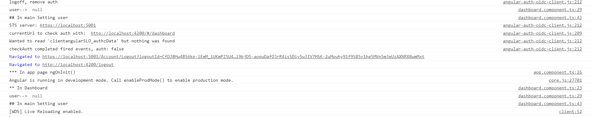 Not displaying LogoutURI instead going to the default page · Issue #1003 · damienbod/angular ...