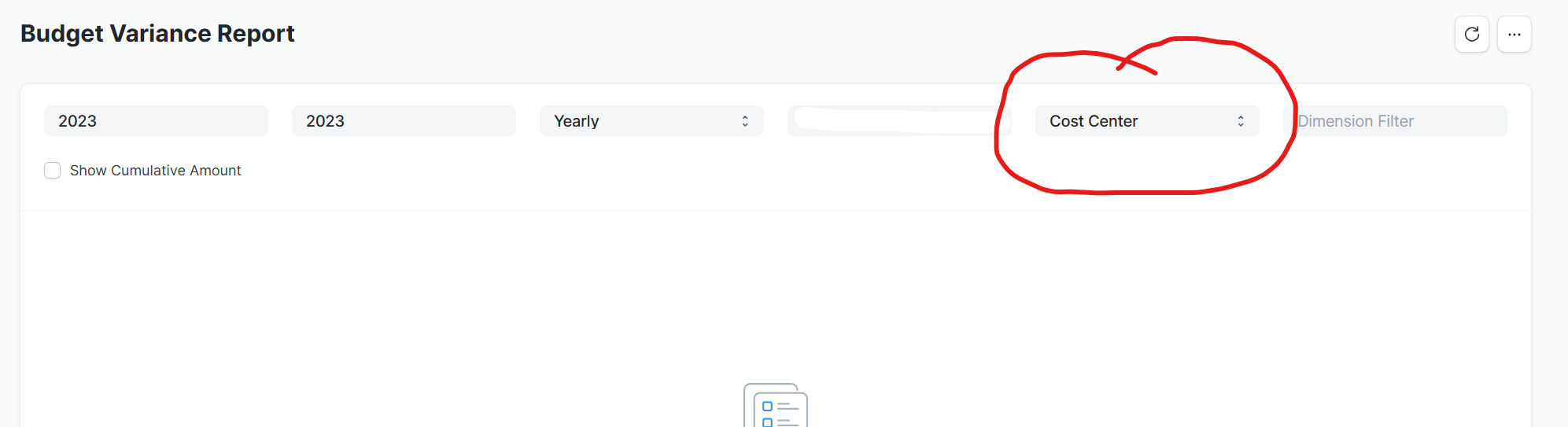Custom Accounting Dimensions Not Updated In Budget Variance Report 