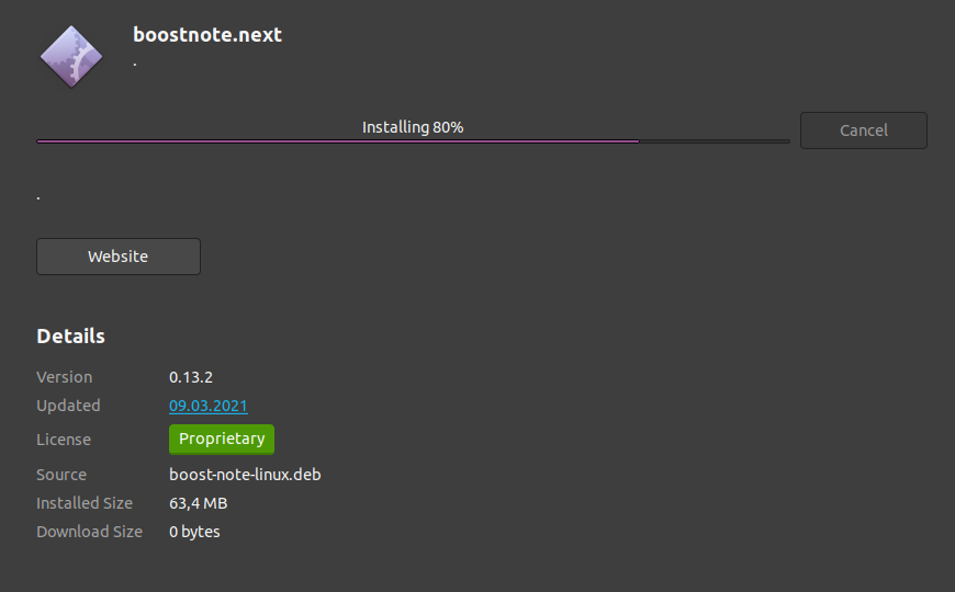 Software shown as proprietary in Ubuntu App Store · Issue #855 · BoostIO/BoostNote-App · GitHub
