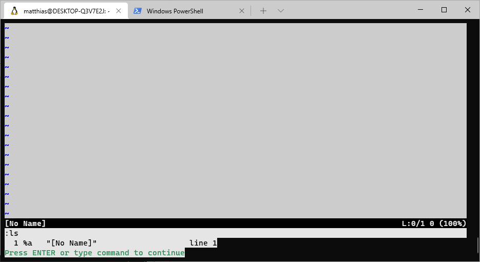 vim Background Color Not Always Displaying Correctly (but works in conhost.exe) · Issue #12049 ...