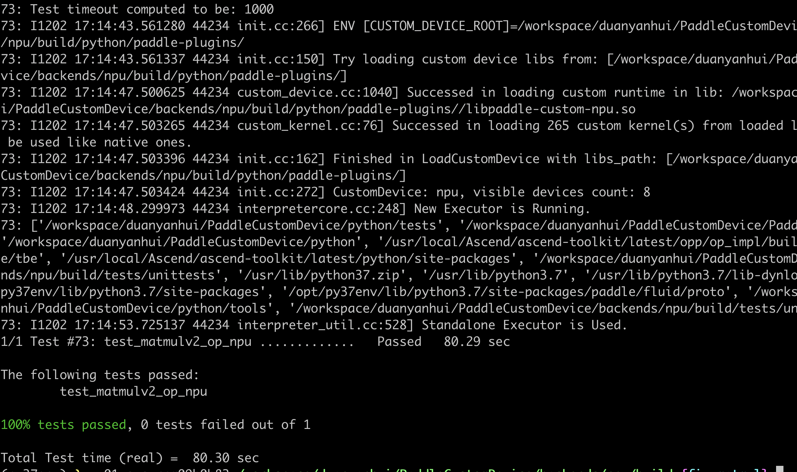 [NPU CI FIX] Fix matmul accuracy by YanhuiDua · Pull Request #260 ...