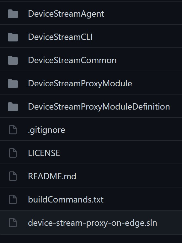 GitHub - algorni/deviceStreamOnEdge: DeviceStream IoT Edge Module