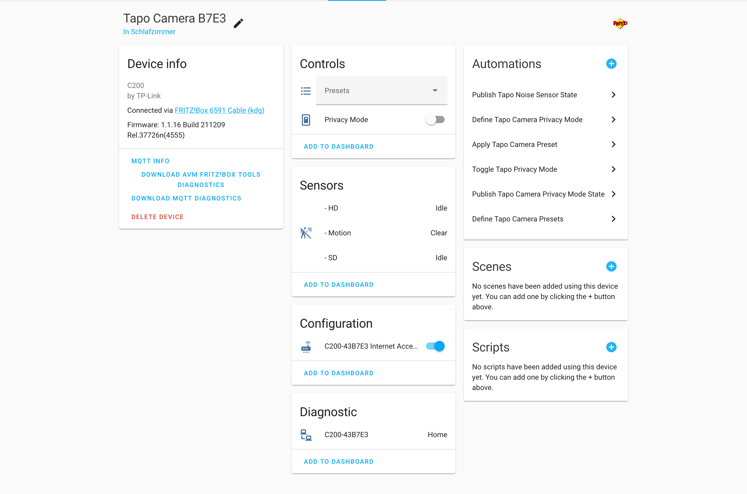 Feature Request: specify mac address in device_info.connections · Issue ...