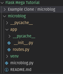 Cannot import app from app (Unknown Location) · Issue #297 · miguelgrinberg/microblog · GitHub