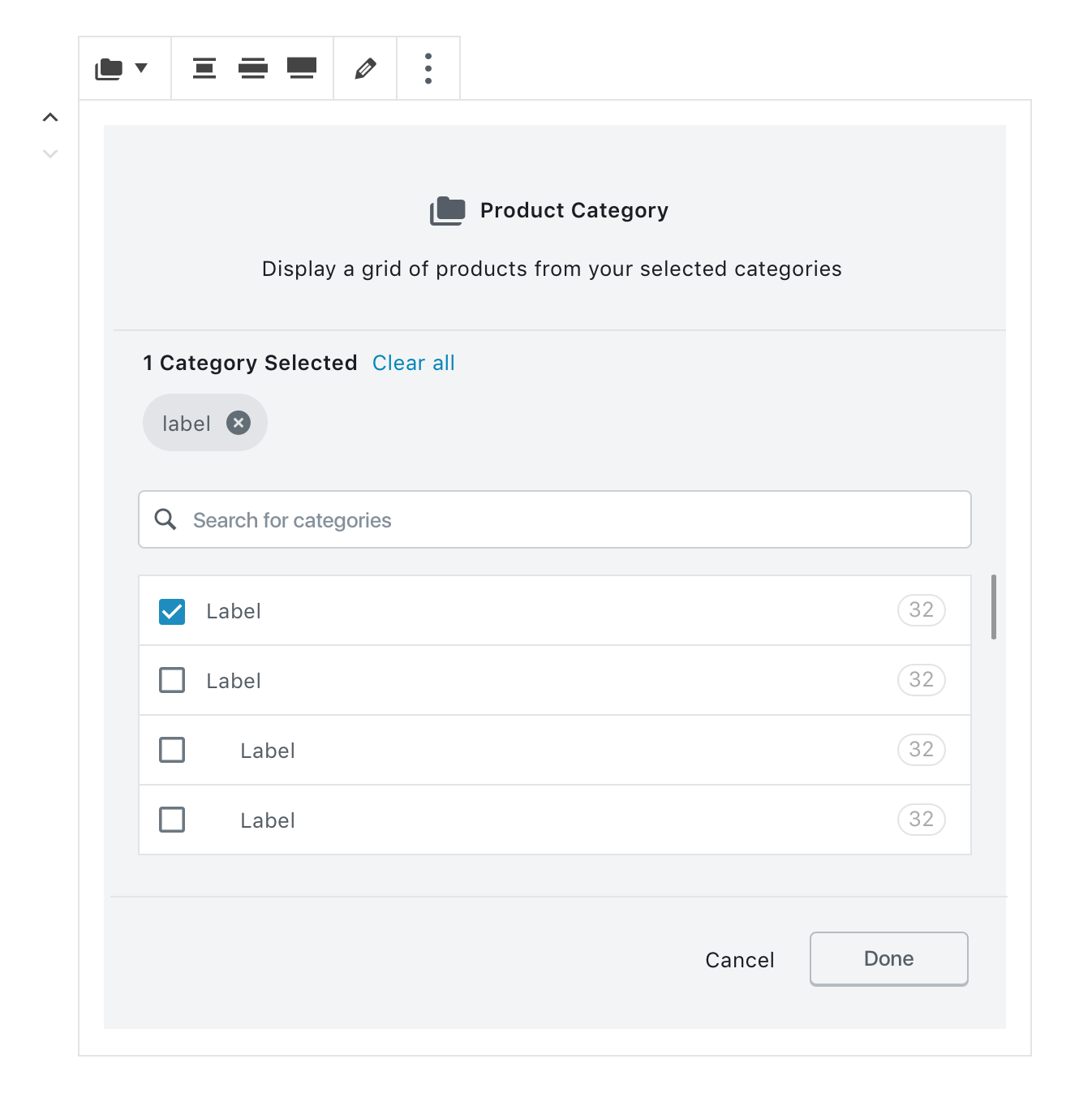 Improve category selection UX · Issue #181 · woocommerce/woocommerce ...