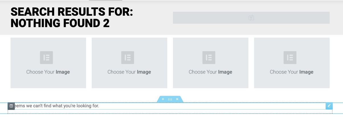Issue with "nothing found message" in custom search results template ...