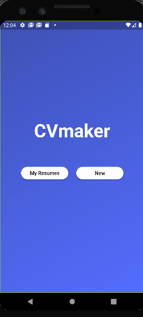 GitHub - senaltintas/ResumeBuilder: A mobile app that users can prepare ...