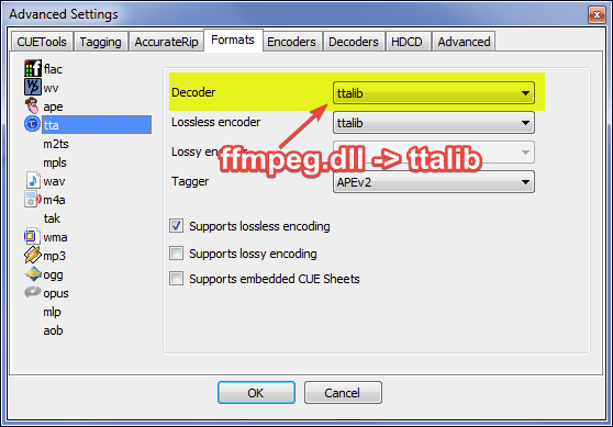 [CUETools 2.2.3] «Exception: Specified method is not supported.» on tta files · Issue #254 ...