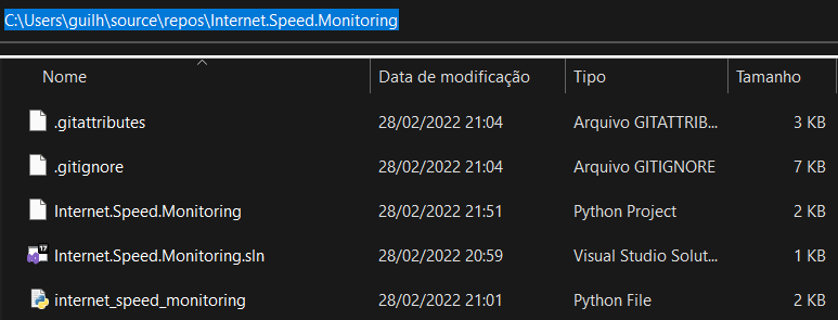 GitHub - guilhermeconceicao/internet-speed-monitoring