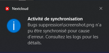 [Bug]: Error while deleting a file · Issue #34296 · nextcloud/server · GitHub