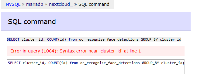 Face recognition blocked for 1 month · Issue #967 · nextcloud/recognize · GitHub