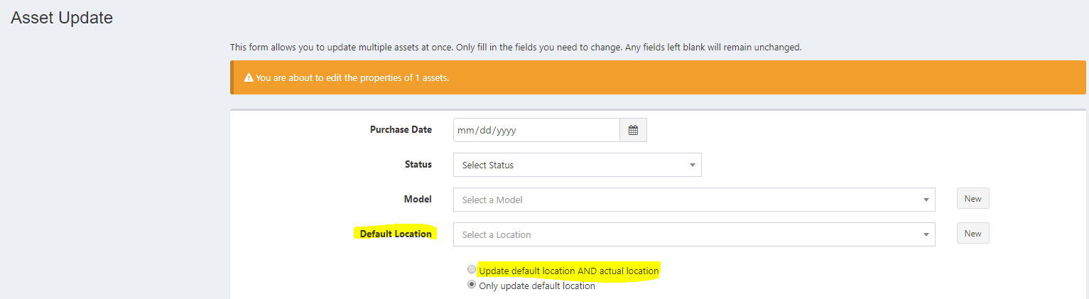 Asset location cannot be changed without performing a check-in or check-out · Issue #6743 ...