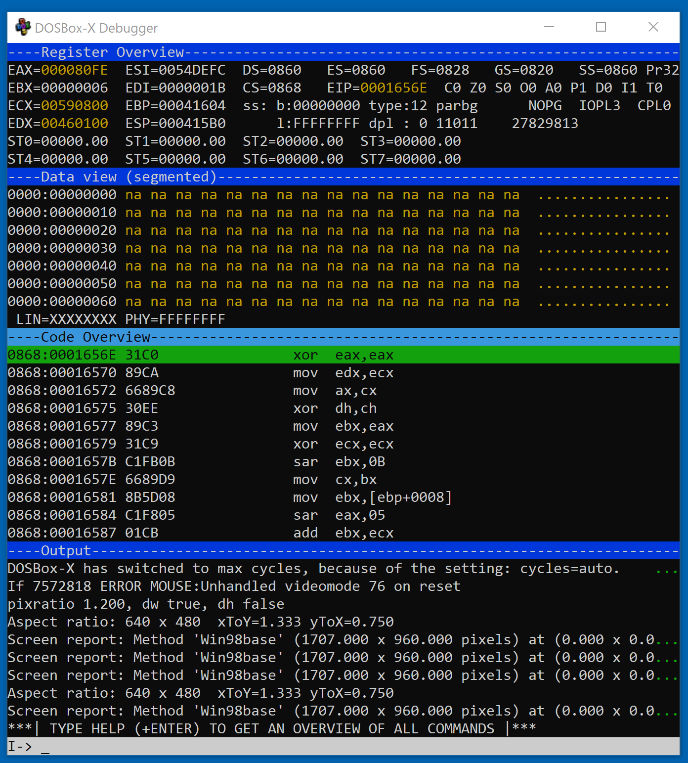 Single Step Debugging Skips Instructions · Issue 4202 · Joncampbell123