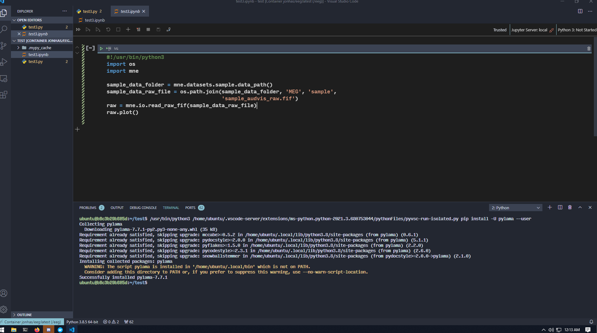 Solution jupyter vs .py · Issue #21 · NDCLab/pepper-pipeline · GitHub