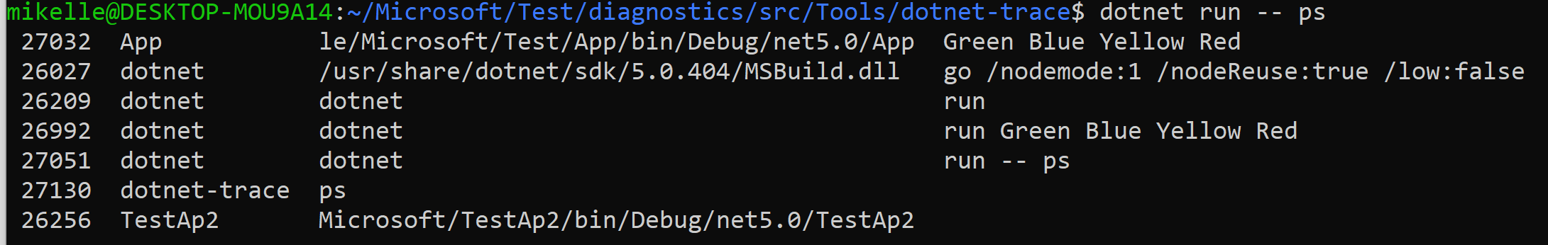 Adding Commandline args to dotnet-tool ps by mikelle-rogers · Pull ...