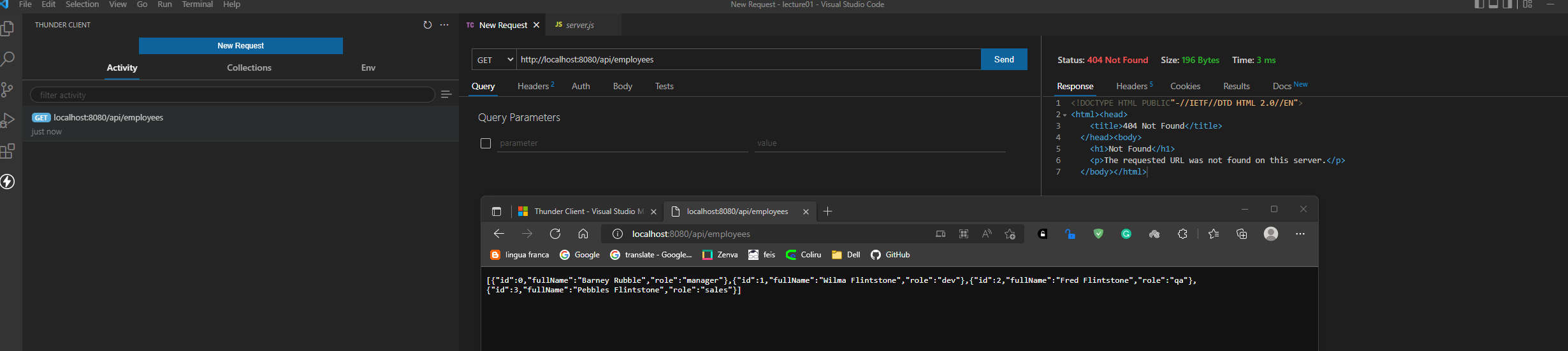 Get request doesn't work. · Issue #597 · thunderclient/thunder-client ...