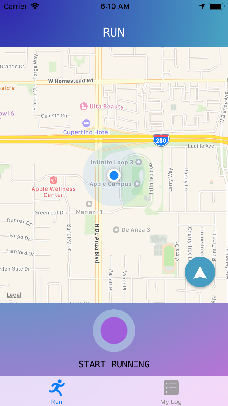 GitHub - ahmadLshraby/Run-Tracking: Track your run with distance and ...