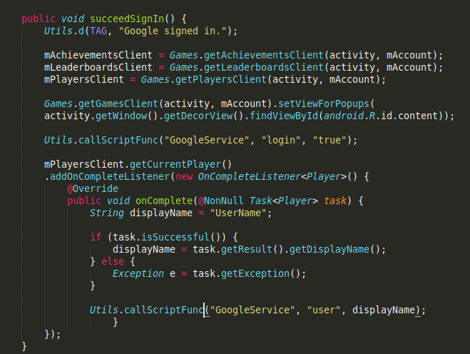 Callbacks not working · Issue #22 · FrogSquare/GodotGoogleService · GitHub