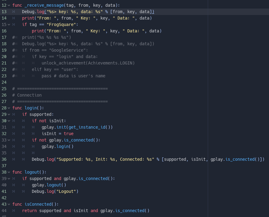 Callbacks not working · Issue #22 · FrogSquare/GodotGoogleService · GitHub