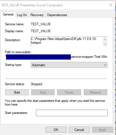 Environment Variable is not resolved when used in tag · Issue #815 · winsw/winsw · GitHub