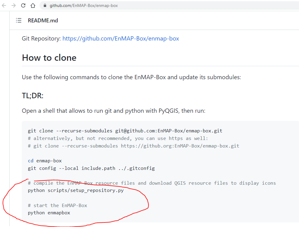 install instructions fail on OSGeo4W Shell · Issue #3 · EnMAP-Box/enmap-box · GitHub