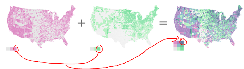 Bivariate Color Raster Renderer App Make Upper Right Color Optional · Issue 77 · Enmap Box 3845