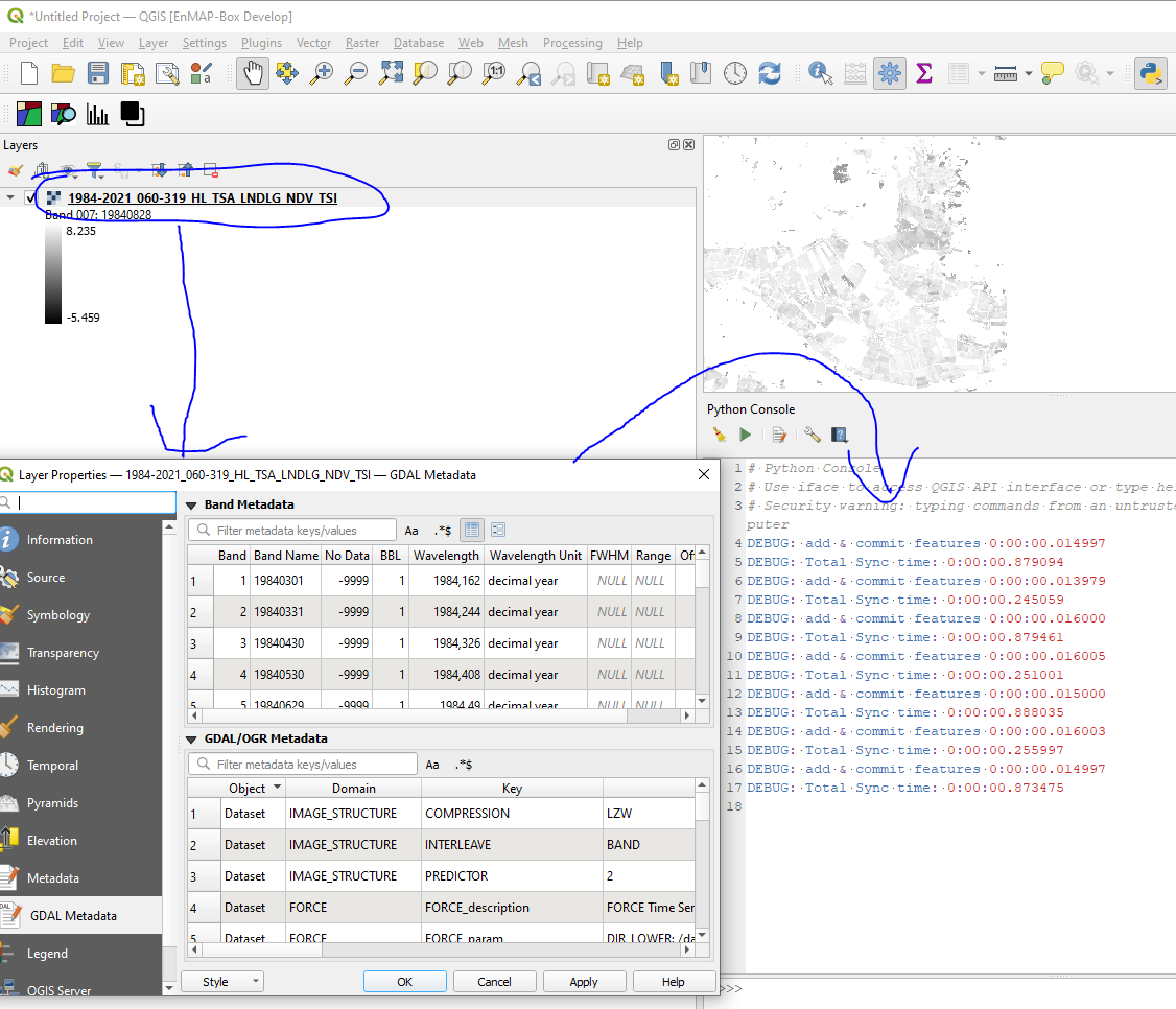 Remove Debug Messages · Issue 63 · Enmap Boxenmap Box · Github 